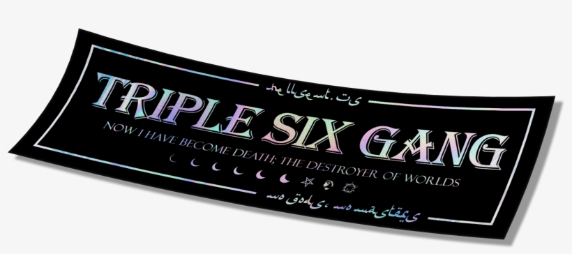 Image Of 666 Gang - Banner - 2000x2000 PNG Download - PNGkit