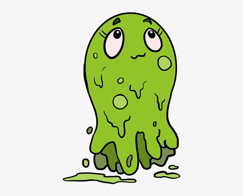 How To Draw Slime - 680x678 PNG Download - PNGkit