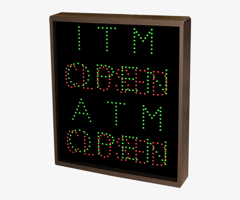 Open - Led Display - 500x620 PNG Download - PNGkit