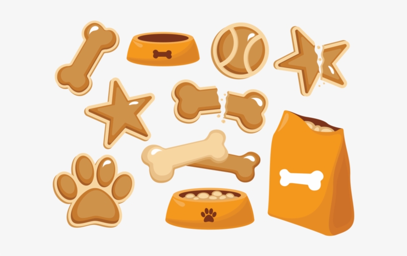 Dog Biscuit Icons Vector - Cartoon Dog Biscuit Transparent - 700x490 ...