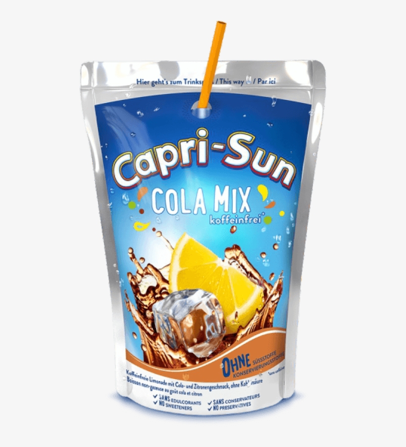 Capri-sun Cola Mix - Capri Sun Cola - 1273x1262 PNG Download - PNGkit