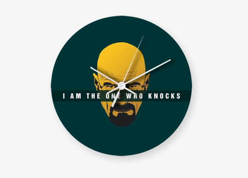Breaking Bad Printed Wall Clock - Breaking Bad Wallpaper Im The One Who ...