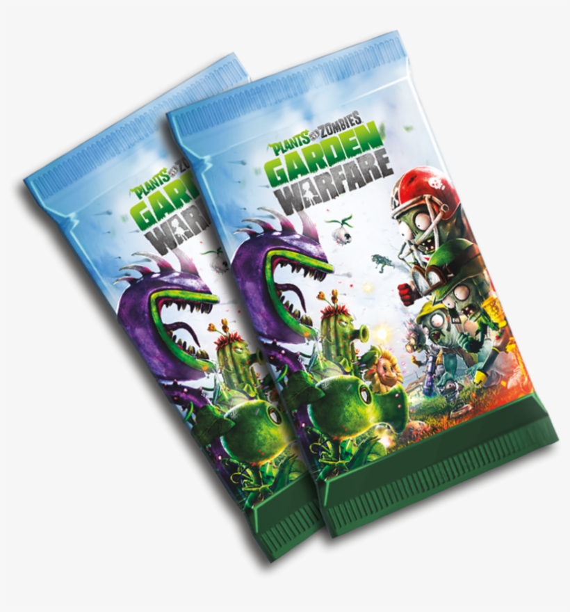 Plantsvszombie Gw Booster - Plants Vs Zombies Card Pack - 805x800 PNG ...