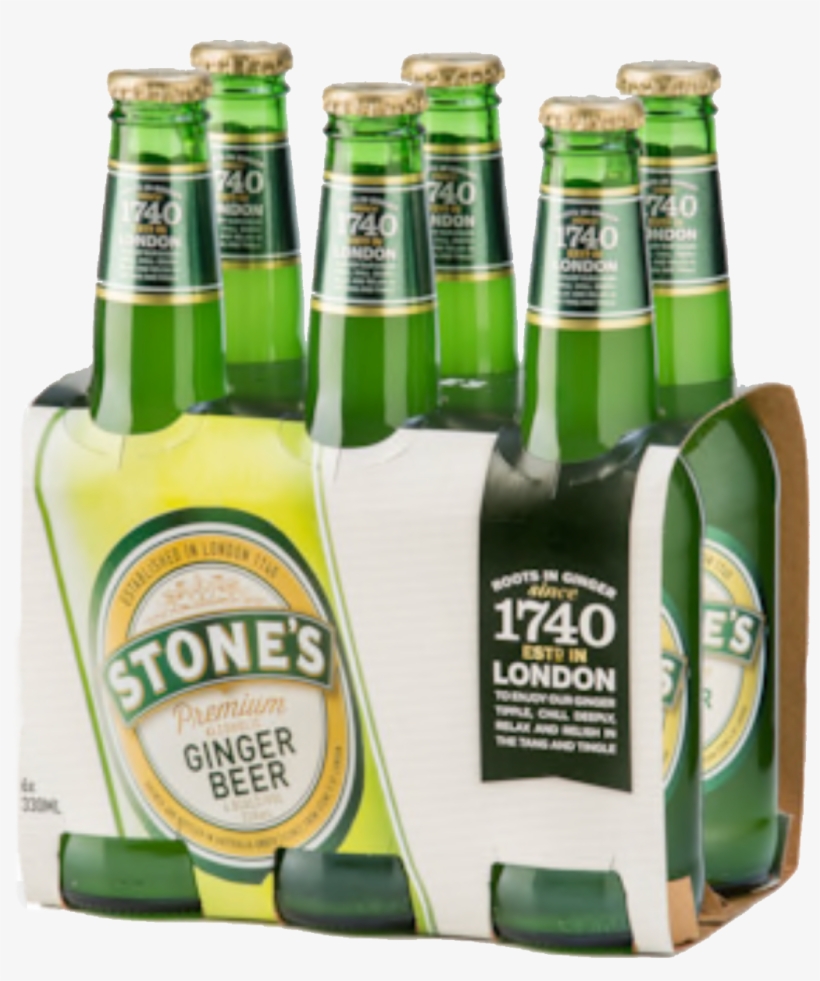 Beer Bottle Bottles Beers Green 6 Six Packs Pack 6pack - Stones Ginger ...