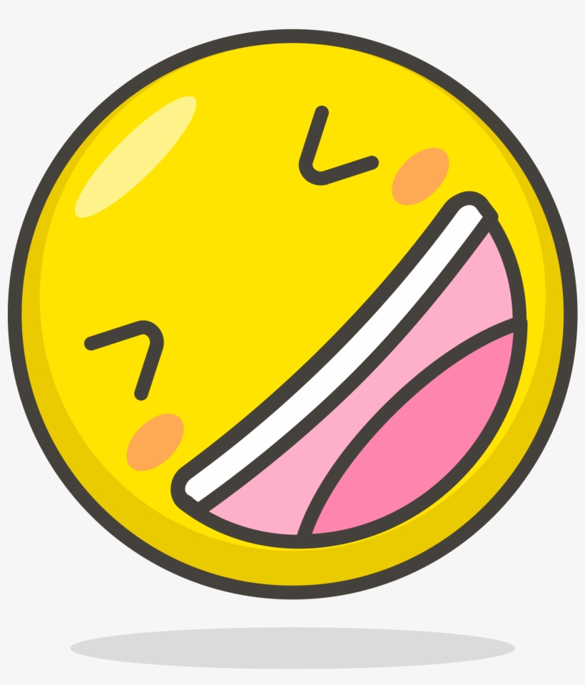 Rolling On The Floor Laughing Emoji File 005 Rolling - Vector Graphics ...