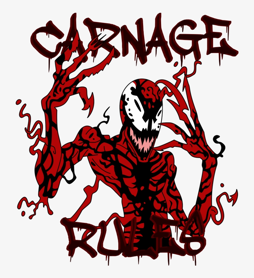 Carnage Rules By Gridalien Follow Him On Tumblr Here - Carnage Marvel ...