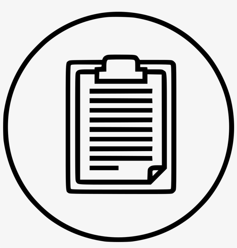 Notes Pen Pencil Paper Study Report Comments - Shortlist Icon - 981x982 ...