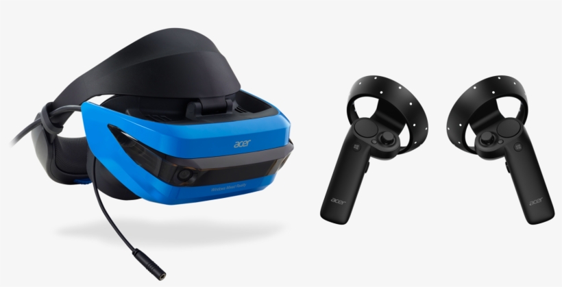 Acer Windows Mixed Reality Hands-on - Acer Wmr Headset - 1600x832 PNG ...