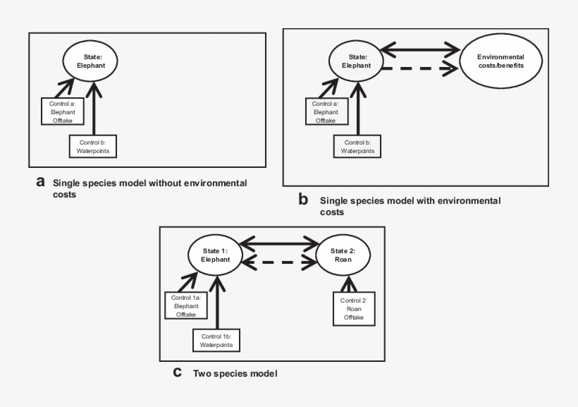 Continuous Arrows Depict Controls Direct Effects Whilst - Diagram ...