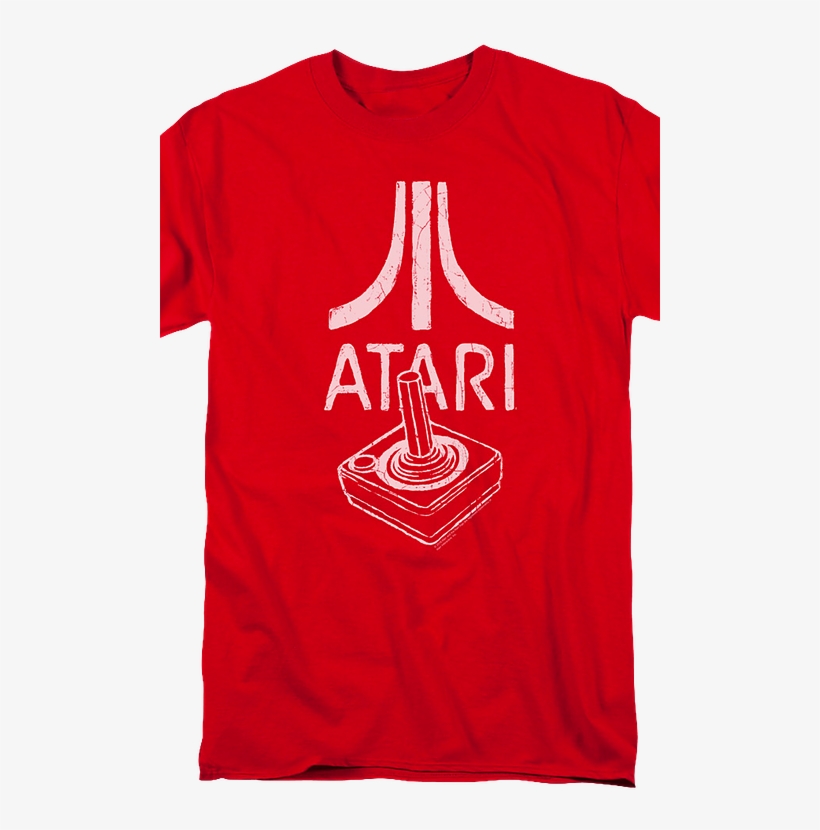 Atari T Shirt Red - Atari Tshirt - 500x750 PNG Download - PNGkit