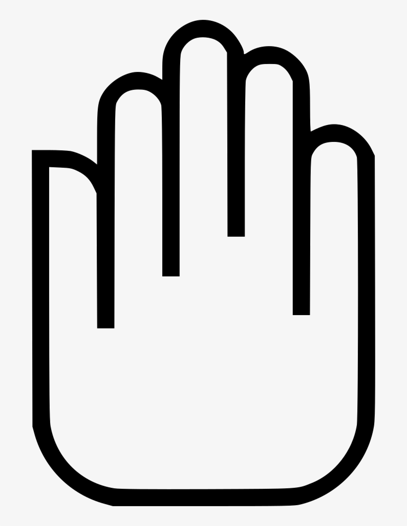 Hand Stop Comments - Hand Massage Icon - 692x980 PNG Download - PNGkit