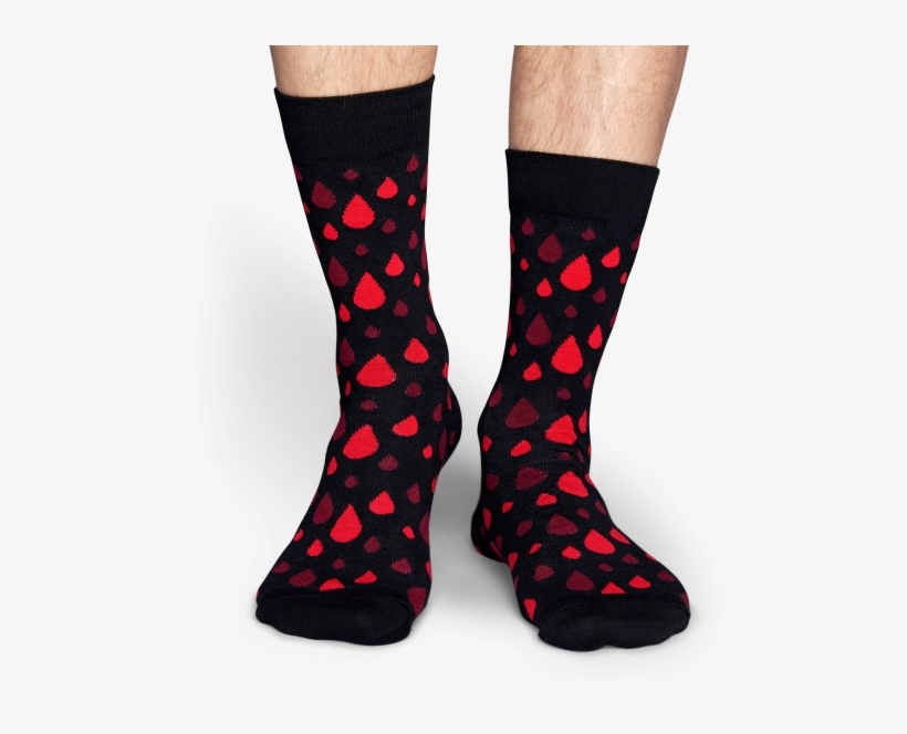 Tear Drops - Happy Socks Limited Edition - 548x600 PNG Download - PNGkit