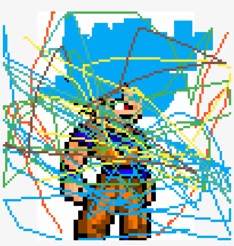 Goku Explotion - Map - 1200x1200 PNG Download - PNGkit