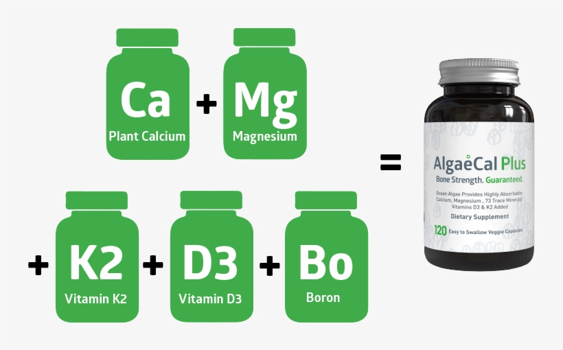 Ingredients In Algaecal Plus - Plastic Bottle - 820x460 PNG Download ...