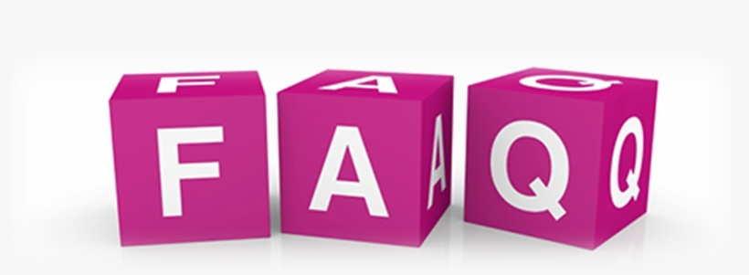 Frequently Asked Questions - Faq Pink - 1600x496 PNG Download - PNGkit