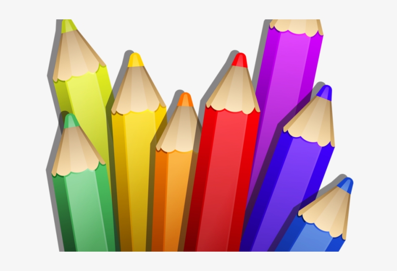Pencils And Crayons Clipart And Png