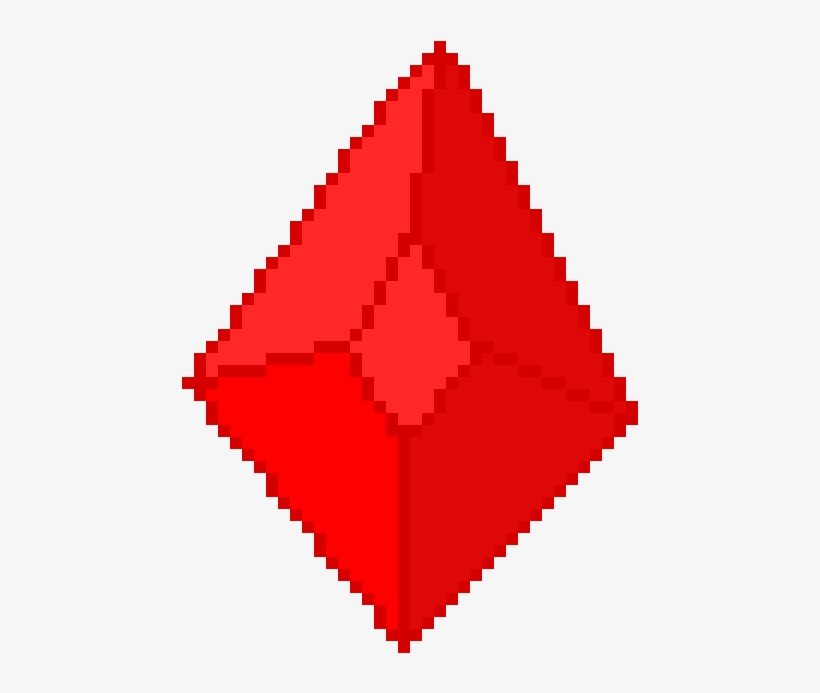 Red Diamond - Triangle - 1200x1200 PNG Download - PNGkit