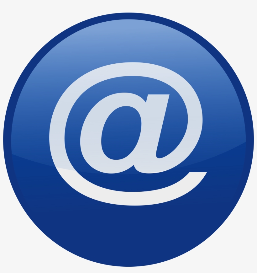 Download Transparent Email Icons - Clipart - Blue Email Png - PNGkit