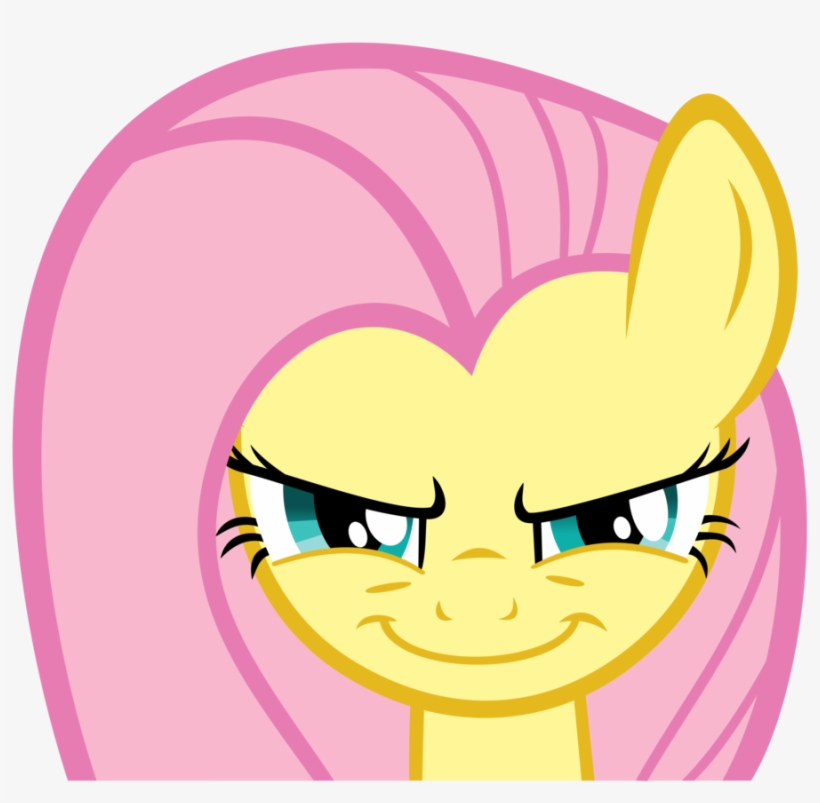 Evil, Fluttershy, Glare, Mean Look, Safe, Solo - Fluttershy Evil Face ...