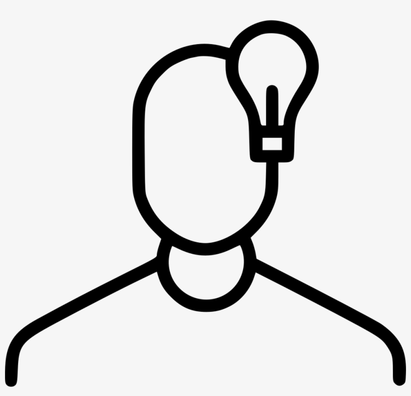 Man Person Idea Thinking Lamp Light Comments - Portable Network ...