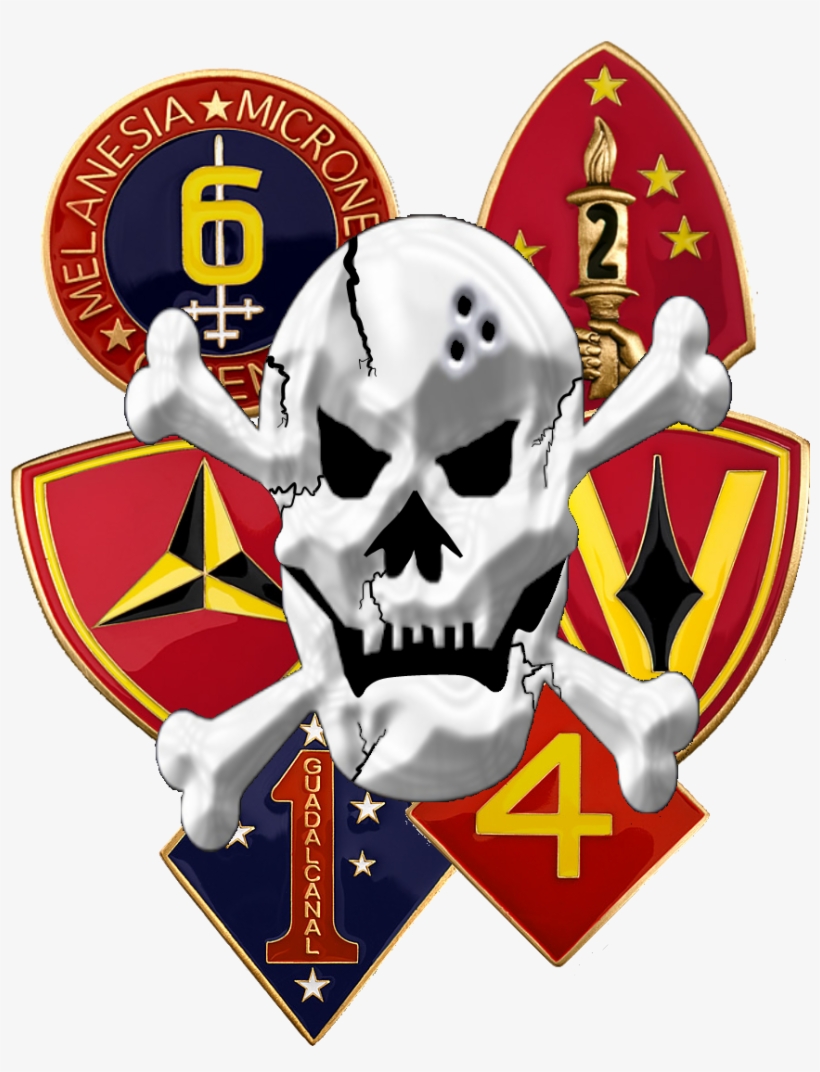 Download Transparent 2nd Marine Division Sticker - PNGkit
