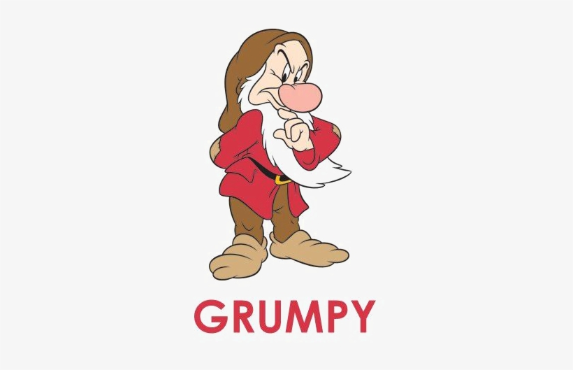Grumpy Snow White Dwarf Png Picture - Snow White Seven Dwarfs Grumpy ...