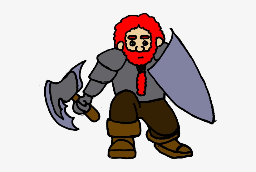 #doodle 100 Creatures 11 Dwarf - Cartoon - 600x528 PNG Download - PNGkit