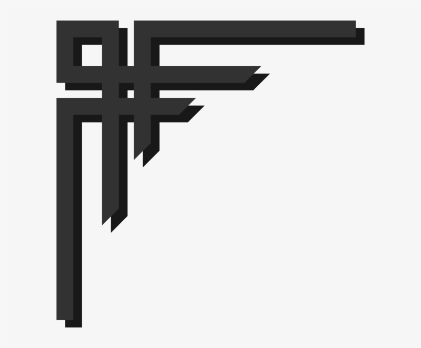 Small - Modern Corner Borders Png - 600x598 PNG Download - PNGkit