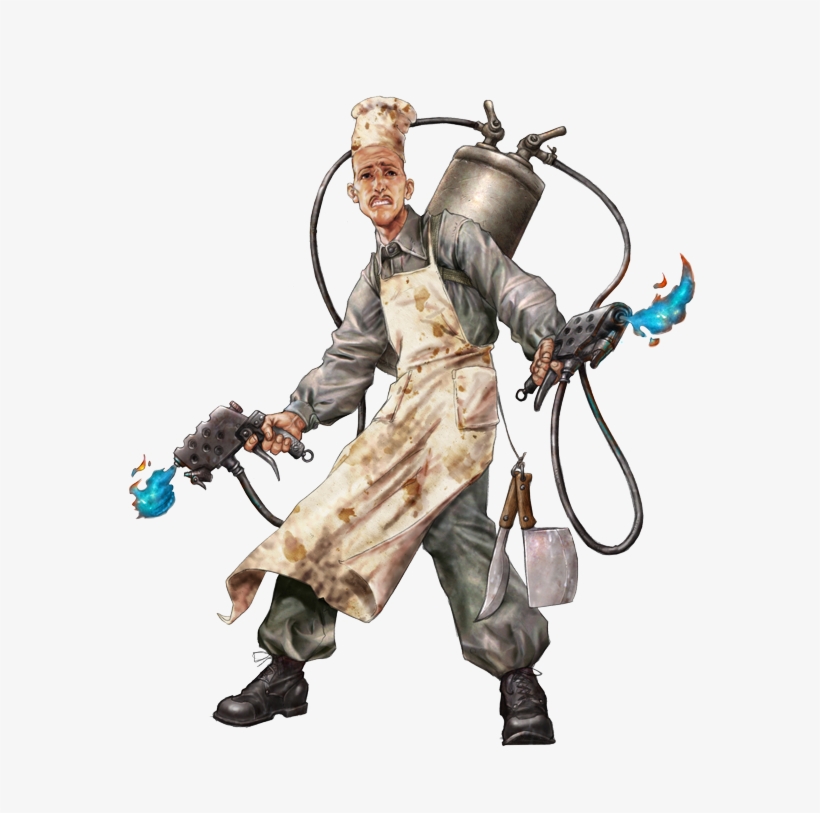 Now With Twice The Flames Al Hero Gugkielmo The Cook - Fantasy Chef ...