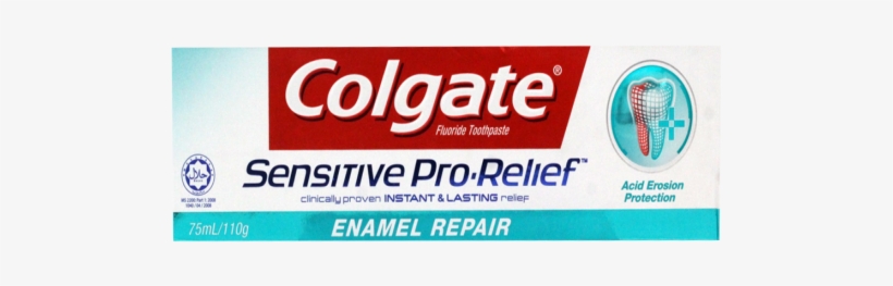 Colgate Sensitive Pro Relief 75ml/110g Enamel Repair - Paper Product ...