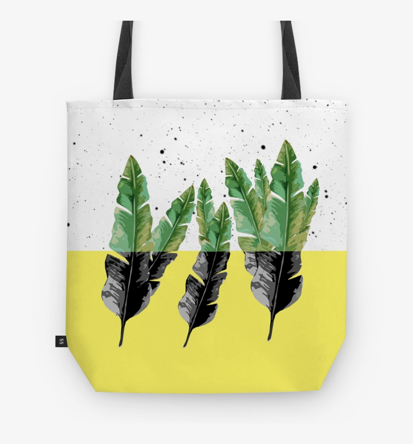 Bolsa Banana Leaves De Gal Pop Designna - Tote Bag - 800x800 PNG ...