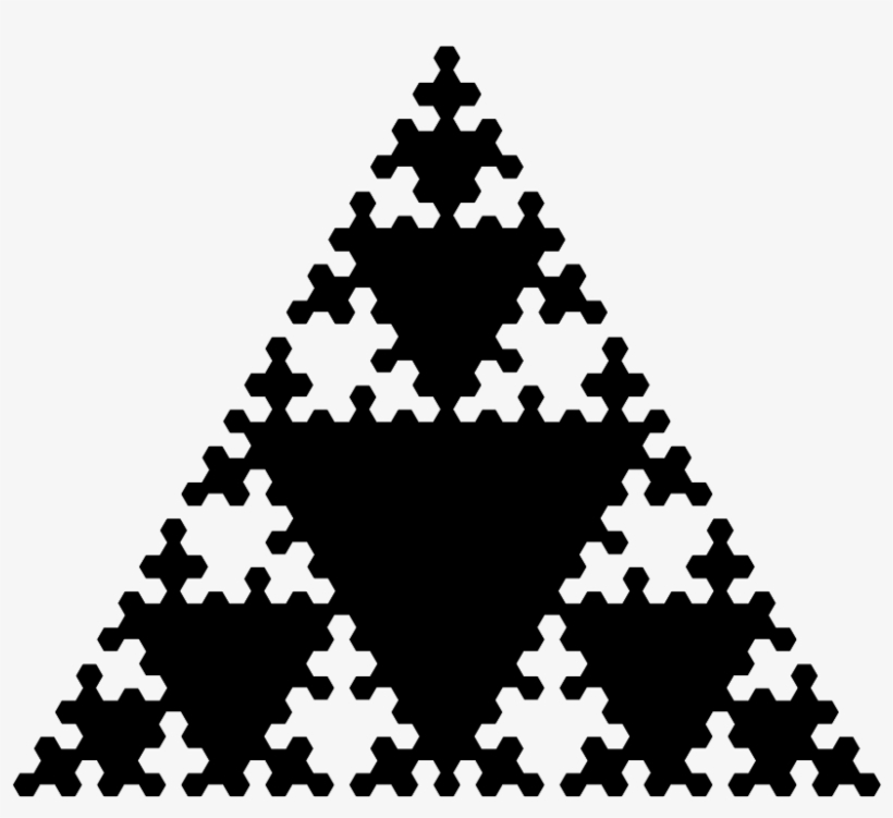 Sierpinskis Triangle Clipart, Vector Clip Art Online, - Sierpinski ...