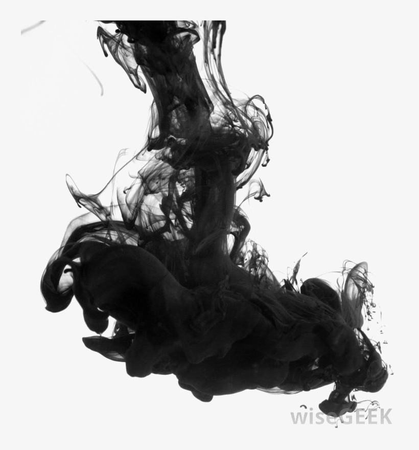 Ink Free Png Hq - Squid Ink In Water - 737x800 PNG Download - PNGkit