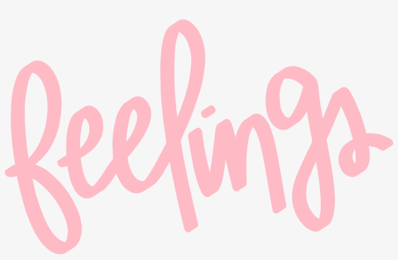 Pinkfeelingssss - Calligraphy - 5983x3623 PNG Download - PNGkit