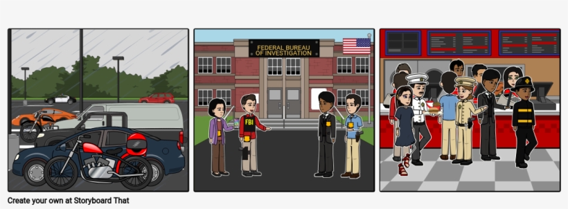 Fbi - Cartoon - 1165x386 PNG Download - PNGkit