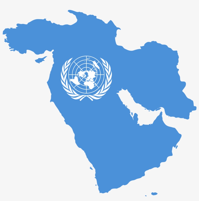 Flag Map Of The Middle East - Middle East Map Logo - 2000x1882 PNG ...