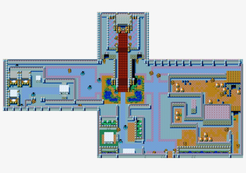 Hydlide 3 Map Water Palace - Art - 816x496 PNG Download - PNGkit