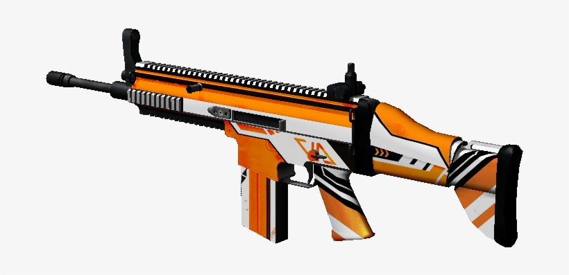 Scar Asiimov - Assault Rifle - 1024x1024 PNG Download - PNGkit