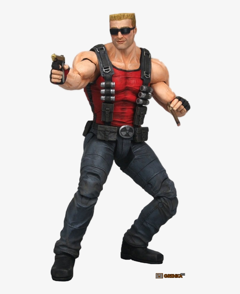 Фигурка Duke Nukem - Duke Nukem Forever Action Figure - 544x934 PNG ...