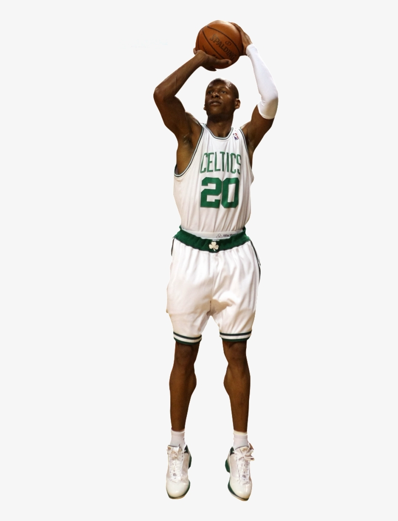 Ray Allen Png - Boston Celtics Ray Allen - 401x1024 PNG Download - PNGkit