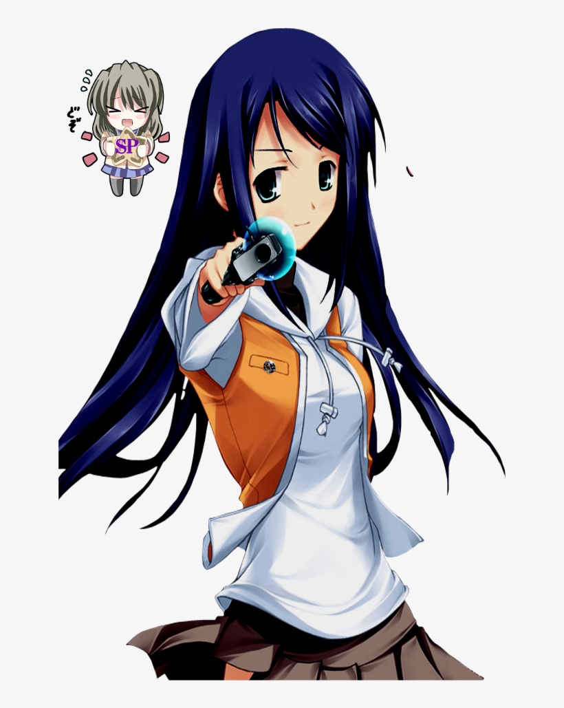Anime Girl Render Photo - Clannad Chibi - 650x949 PNG Download - PNGkit