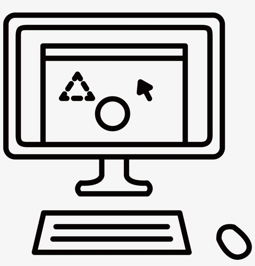 Drawn Symbol Computer - Icon - 3180x3238 PNG Download - PNGkit