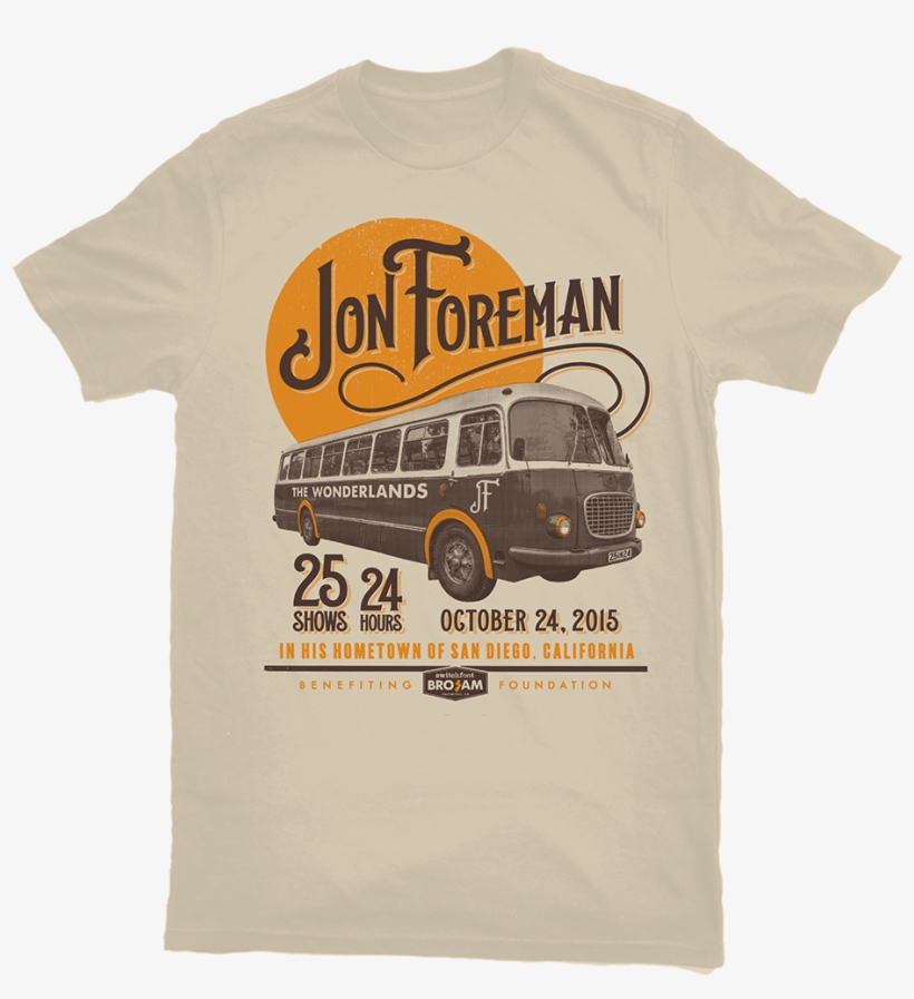 Jon Foreman 25in24 Shirt - T Shirt Template - 1000x1000 PNG Download ...