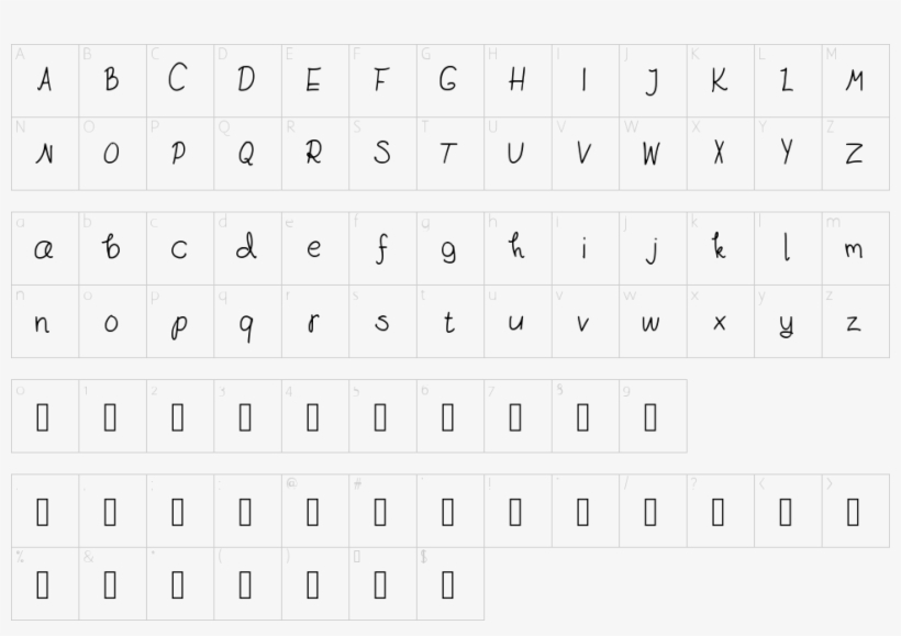 Character Map - Font Icons Free Ttf - 963x633 PNG Download - PNGkit