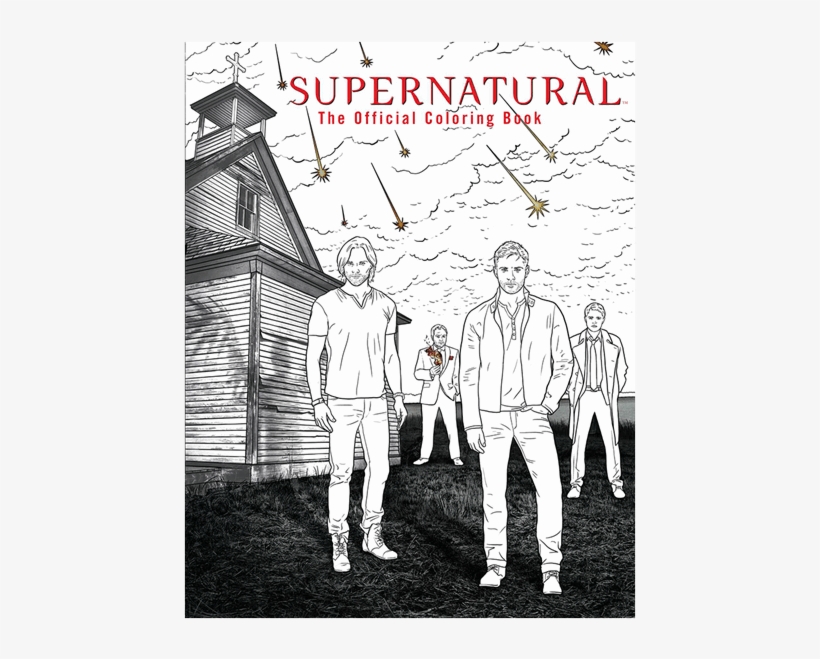 Supernatural Coloring Book - 600x600 PNG Download - PNGkit