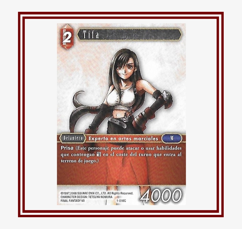 Tifa 1-016c X 3 - Tifa Lockhart Original - 697x697 PNG Download - PNGkit