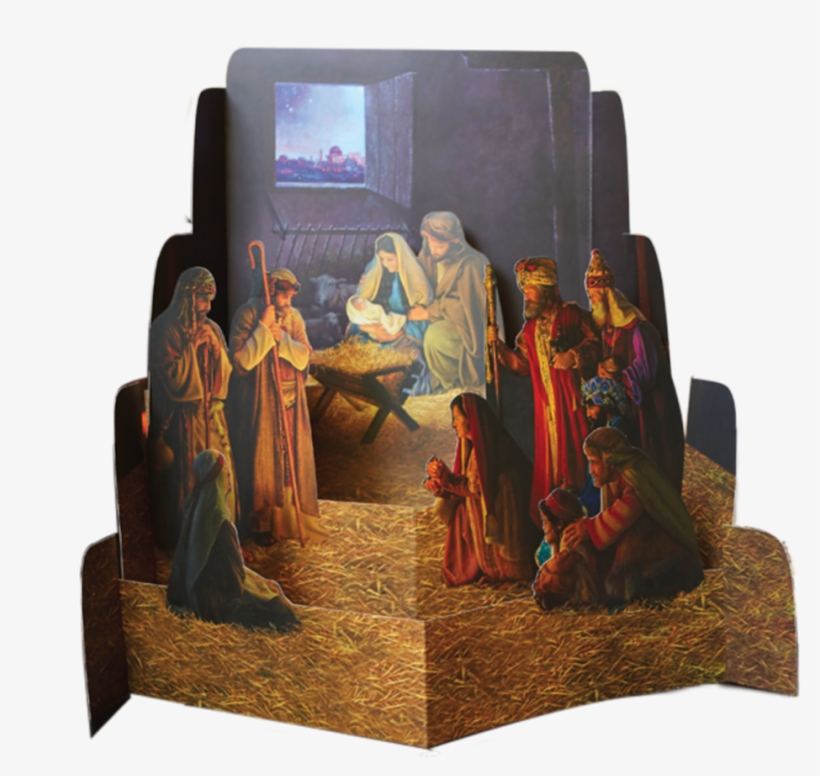 Download Transparent Diorama Nativity - Christmas Tree Ideas For Lds ...