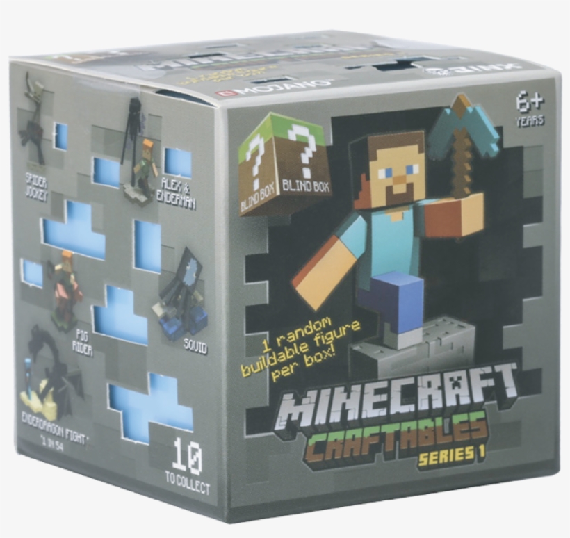Minecraft Craftables Blind Box - Blind Box Minecraft - 1024x1024 PNG ...