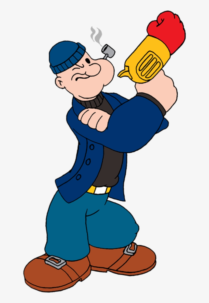 Popeye Popeye 13 Png - Popeye With Gun - 665x1126 PNG Download - PNGkit