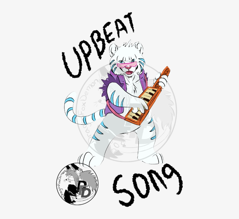 Fanart Upbeat Tiger - Teen Titans Go Up Beat Song Tiger - 496x700 PNG ...